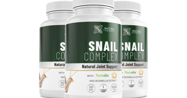 3 X SNAIL COMPLEX (30 κάψουλες) - φυτικά χάπια για τη ρευματοειδή ...